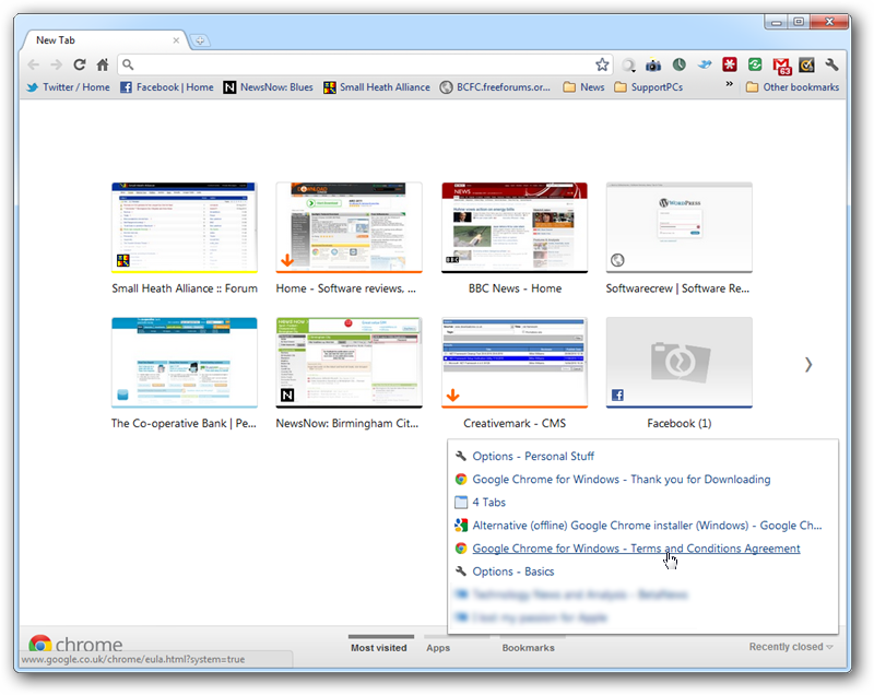 Download Google Chrome 15.0 Beta | CopyLink