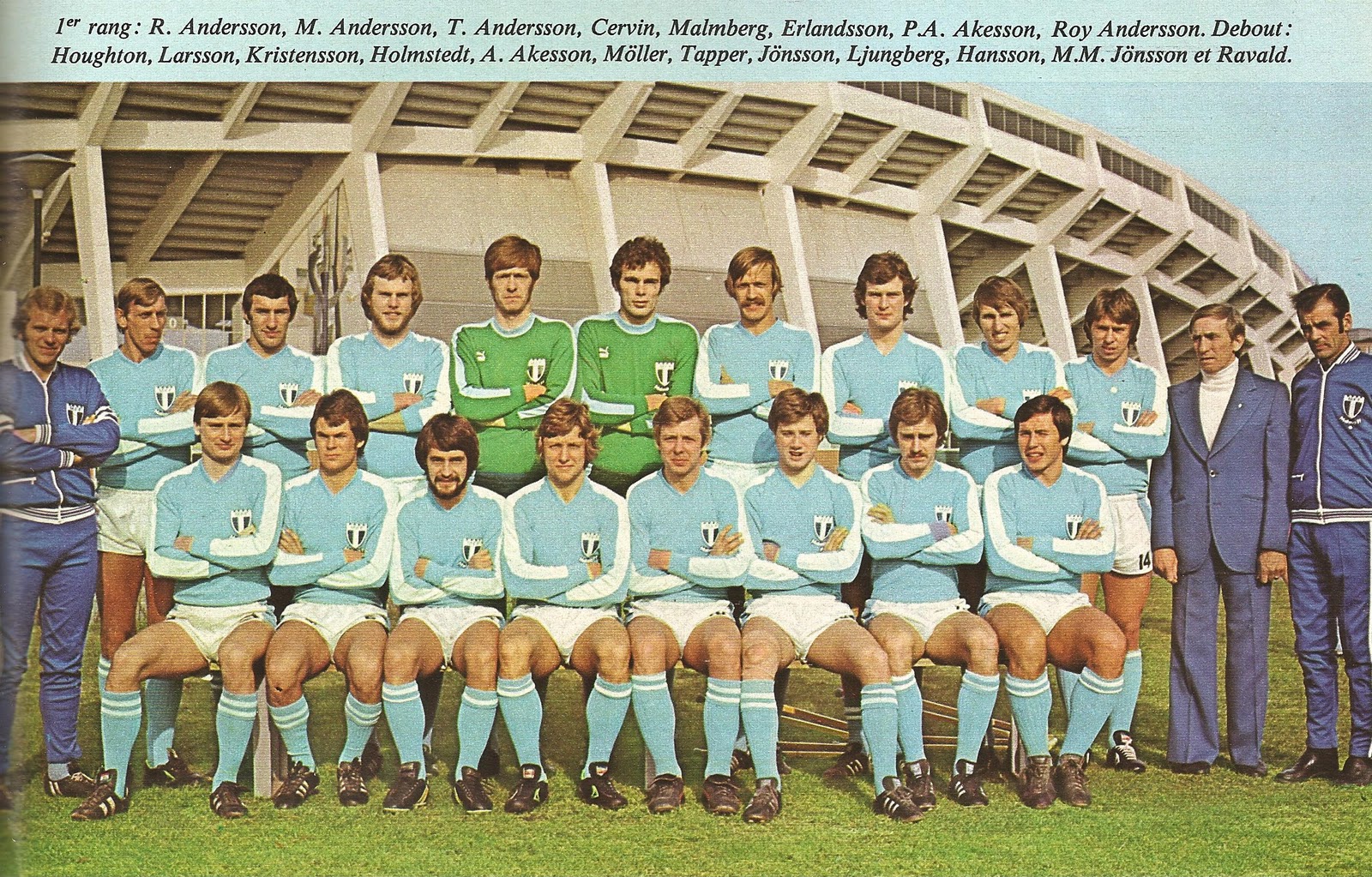 Botões para Sempre: Malmö FF - Suécia - Original da Champion 1980