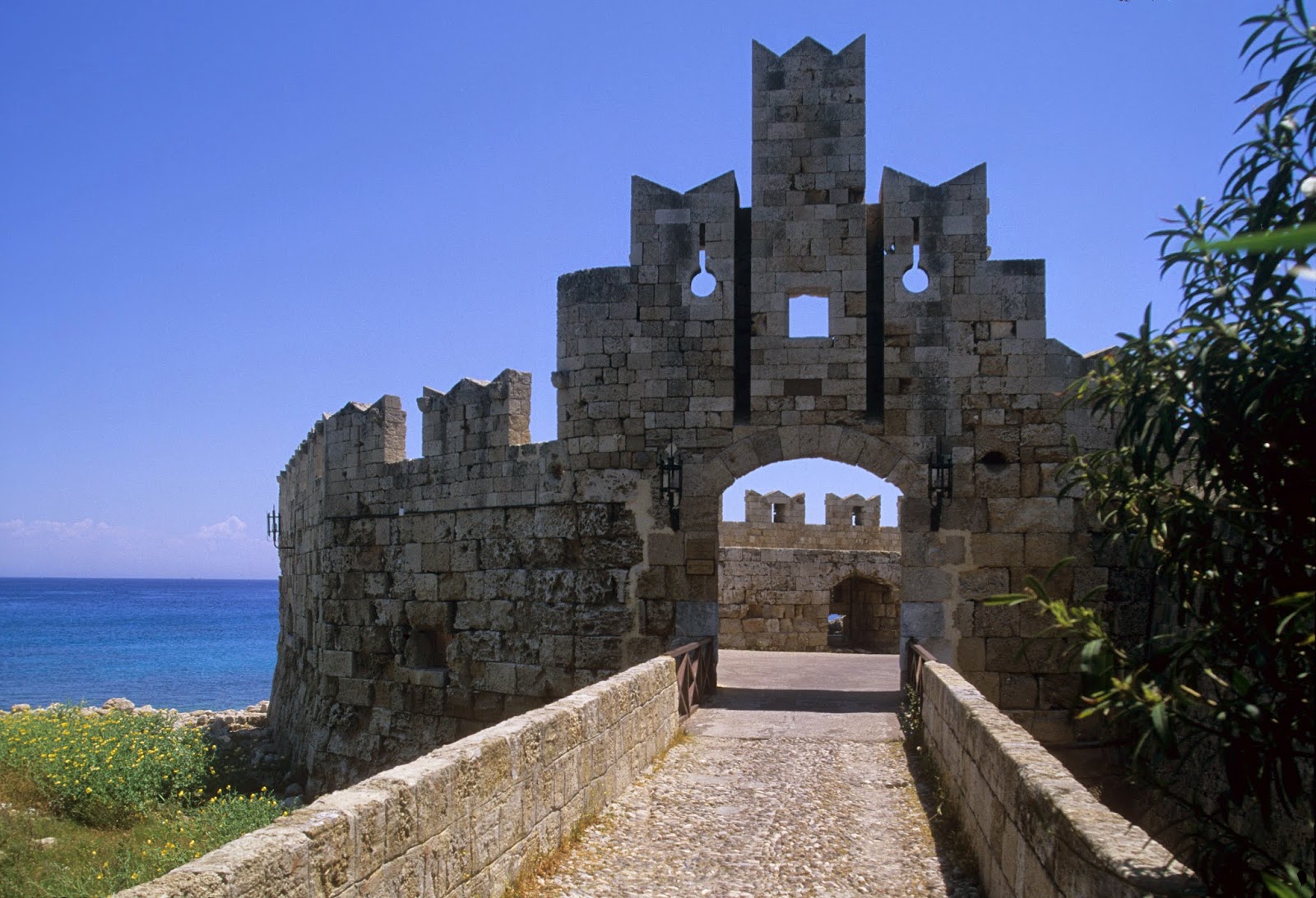 Le Crac: St Paul's Gate, Rhodes