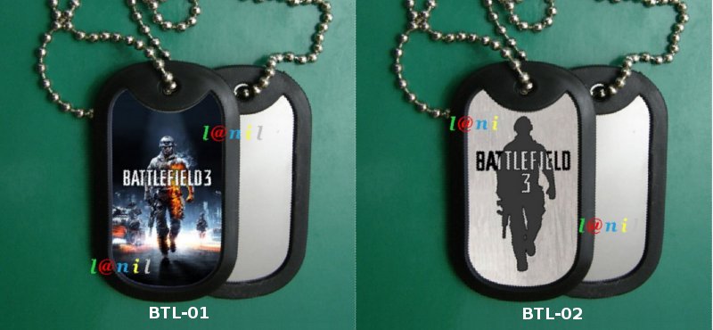 BlogAnile: DOG TAG ESTILIZADO BATTLEFIELD 3