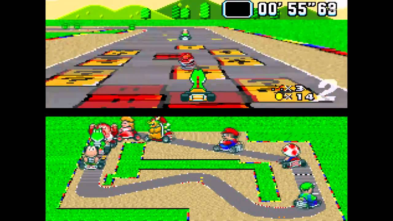 PUBLICADOS BRASIL: Super Mario Kart - SNES - (1992)