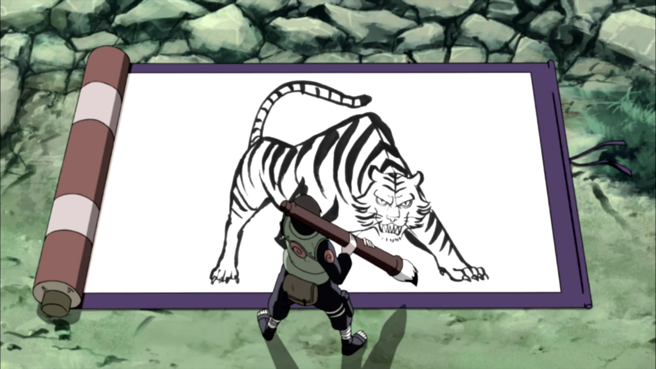 Sealing Jutsu Crouched Tiger Bullet - Anime Mate