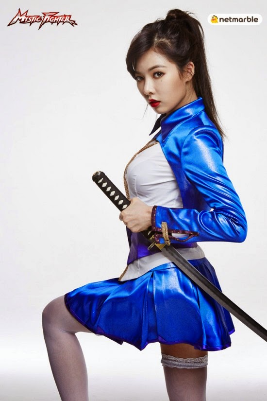 Mystic Fighter Hyuna Cosplay