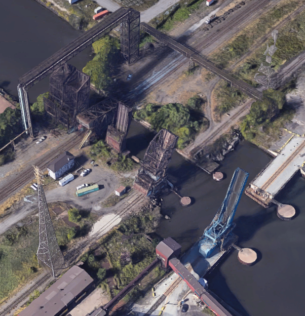 Industrial History: Tall and Short Power Line Towers