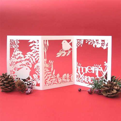 My Owl Barn: Christmas Cards With Papercut Illustrations