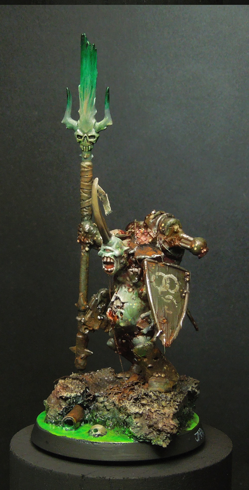 40k Nurgle Herald | planetFigure | Miniatures