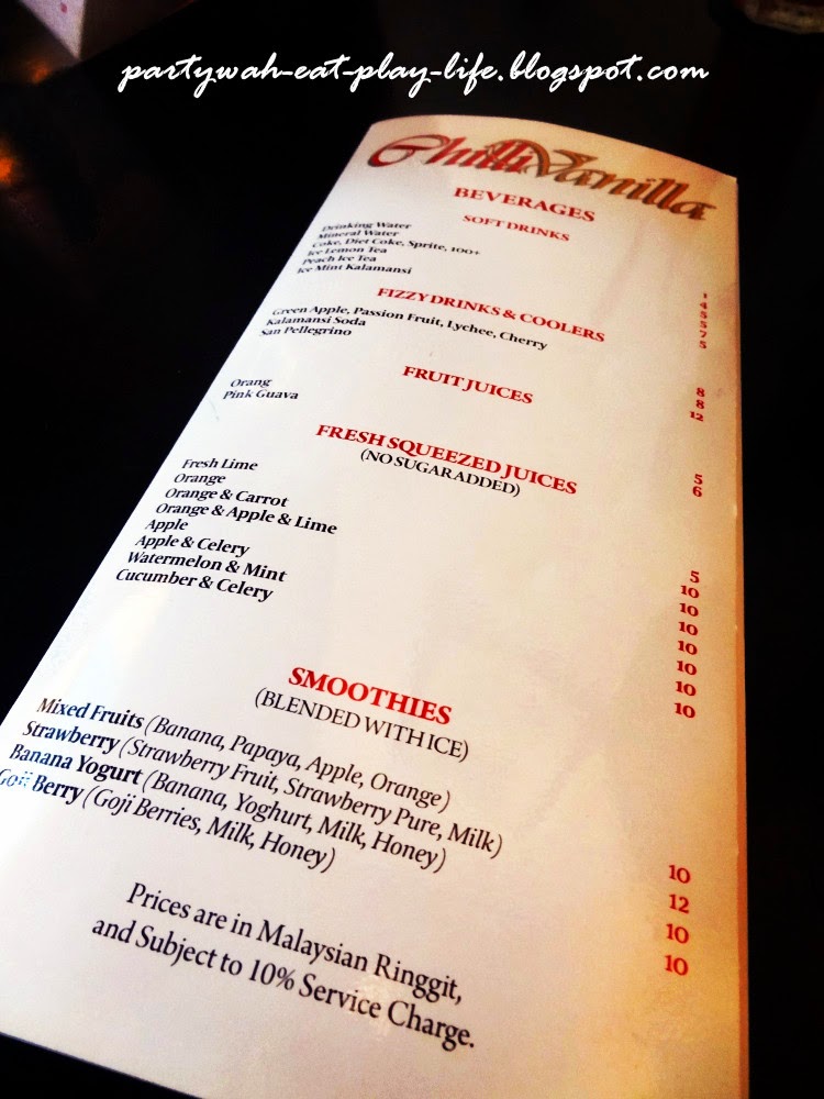 eat • play • life: Chilli Vanilla @ Kota Kinabalu