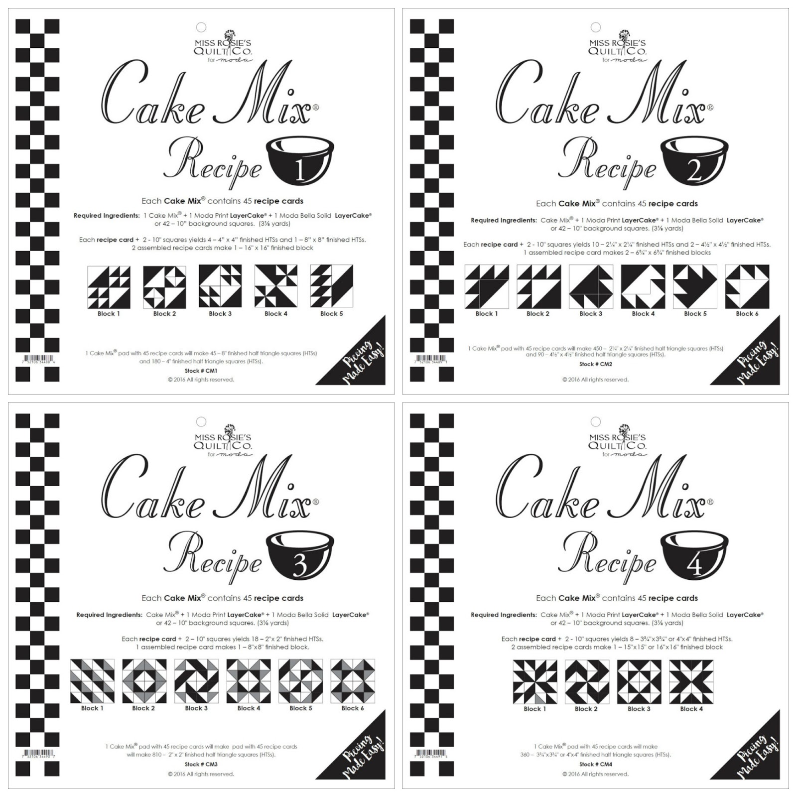 Alamosa Quilter: Cake Mix Recipes