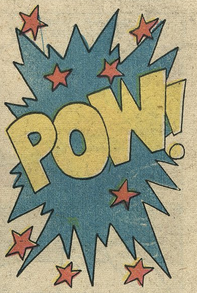 Pow! comic book sound effect