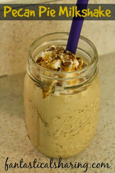 Fantastical Sharing of Recipes: Pecan Pie Milkshake