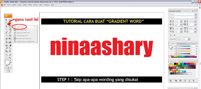 ninashary: TUTORIAL BASIC ADOBE ILLUSTRATOR # 2