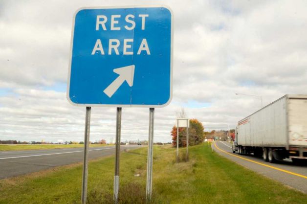 Abandoned at an Interstate Rest Area Bathroom