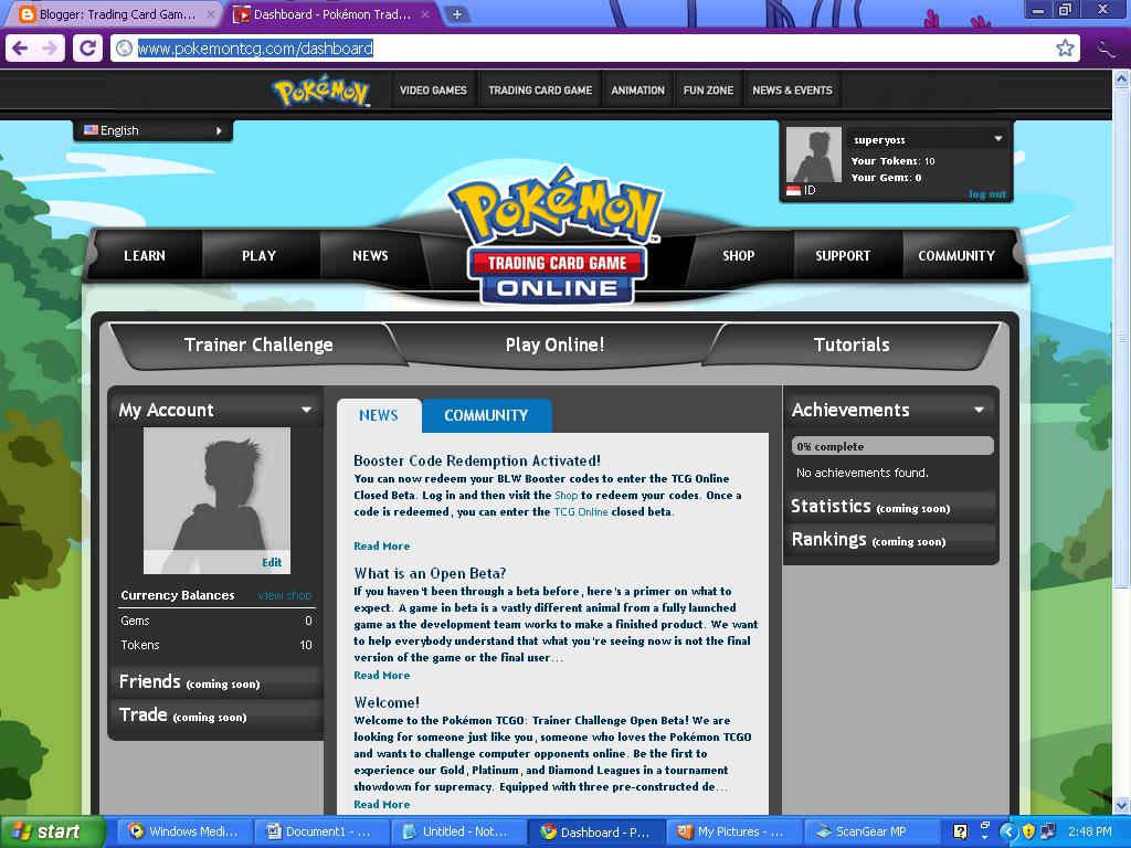 Trading Card Game's Wonder: Pokemon Online Game