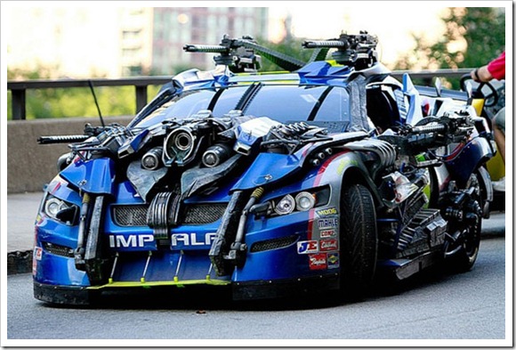 devilminer.com: Jimmie Johnson's car is in Transformers 3!!!