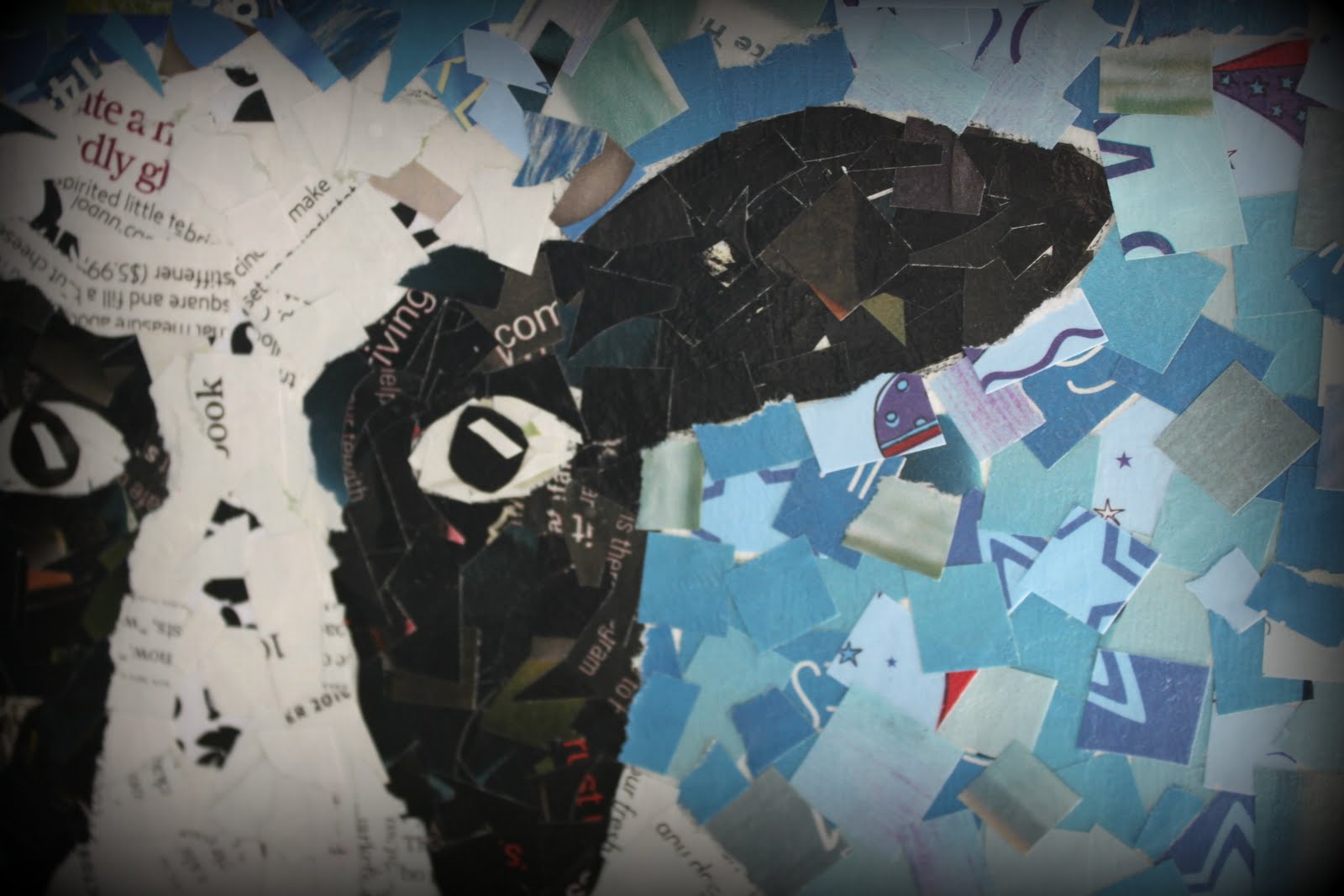 PitterAndGlink: Fun Magazine Scrap Cow Collage