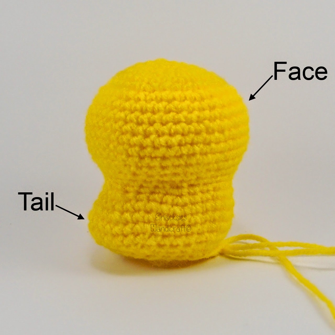 Line Sally Crochet Amigurumi Pattern (Free) ~ Snacksies Handicraft Corner