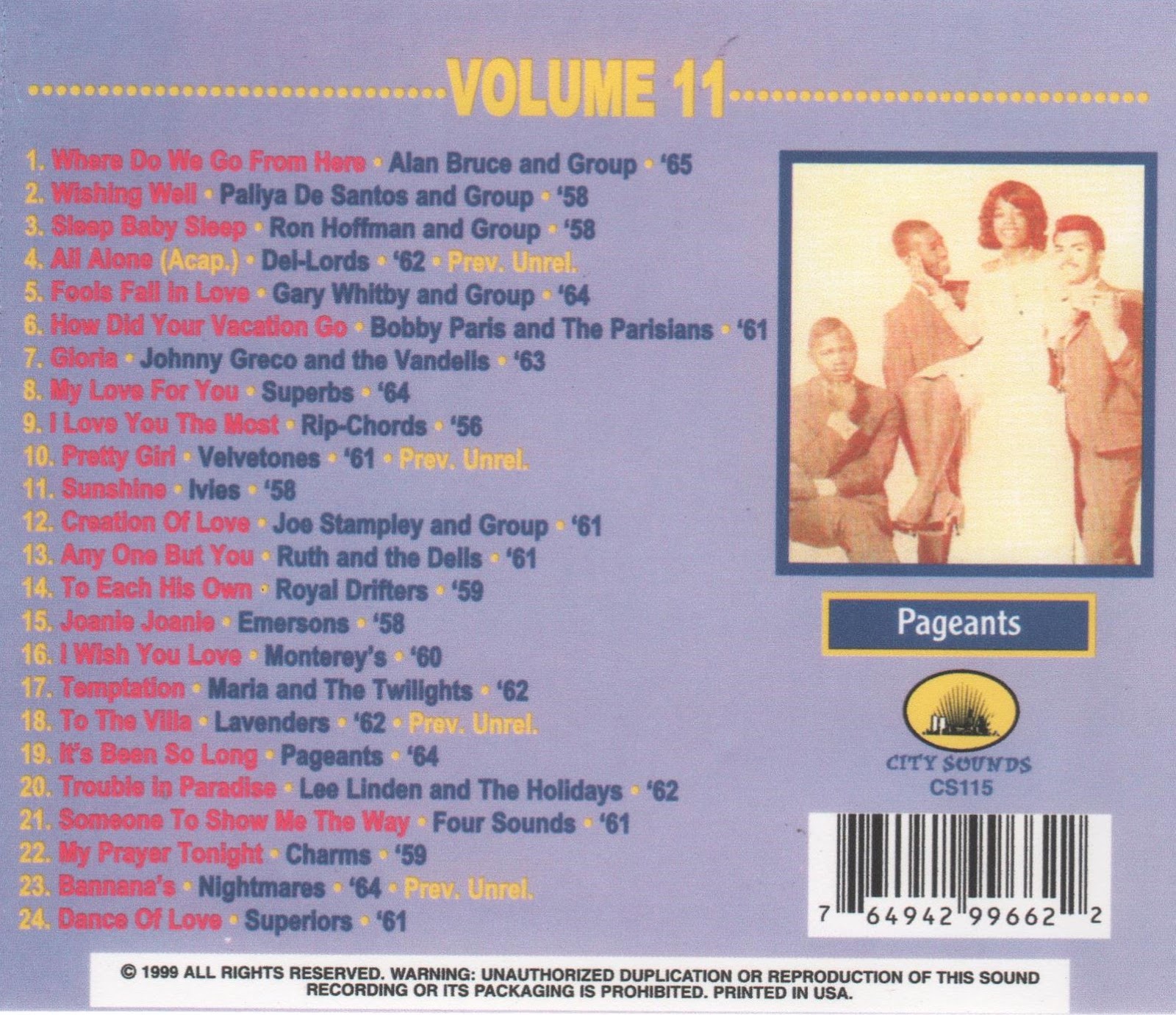 Doo Wop n Soul Oldies: Rare And Unreleased Group Harmony Gems