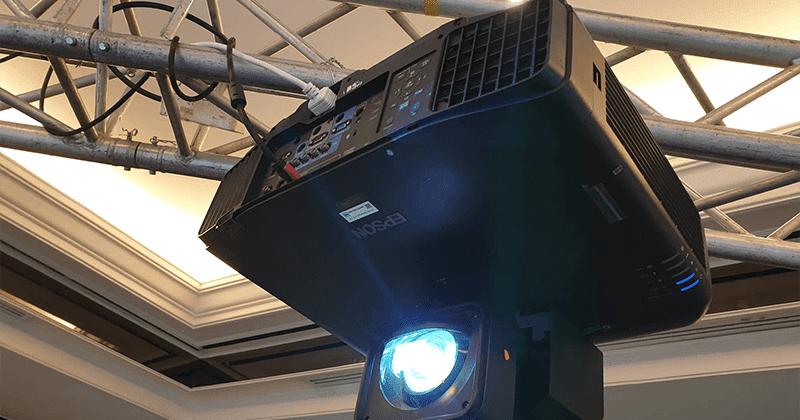 Epson shows innovative uses of Laser Projectors
