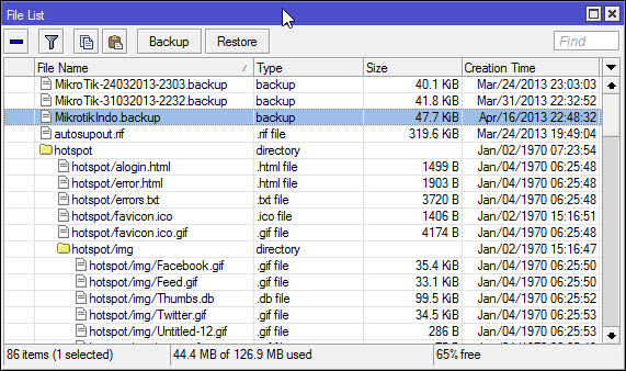 Auto Backup Konfigurasi Mikrotik dengan Script dan Scheduler - Kumpulan Tutorial Mikrotik Indonesia