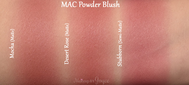 MakeupByJoyce ** !: Swatches + Review: MAC Haul (Blush, Eyeshadows, Paint Pot & Foundation)