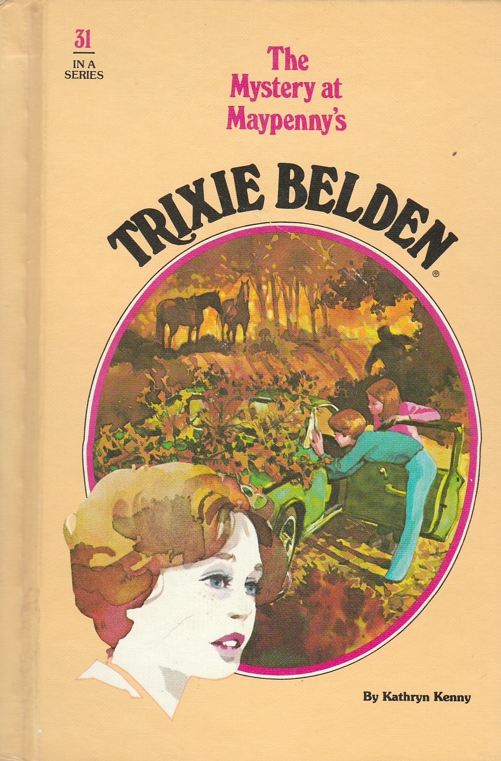Series Books for Girls: Trixie Belden #31 Mystery at Maypenny's and #32 ...
