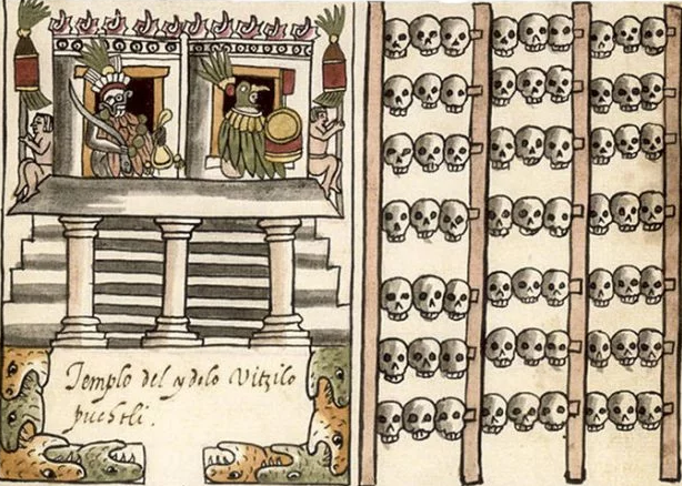 Discovery Of 500 Year Old Gruesome Aztec Tower Of Skulls