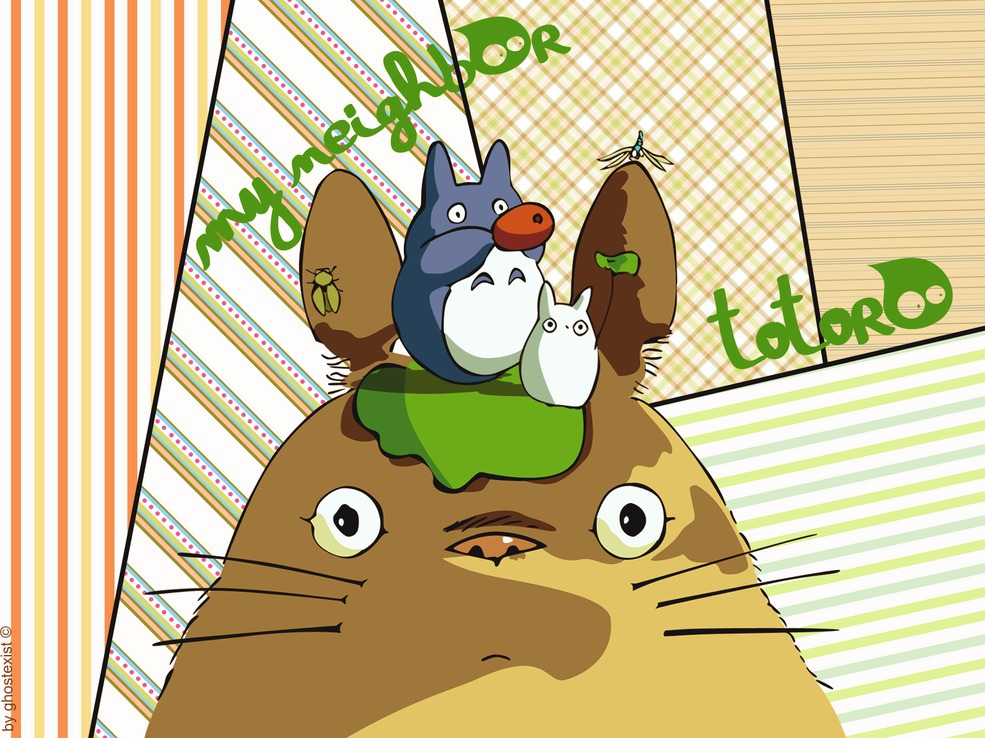 14 Cute Totoro Wallpapers!