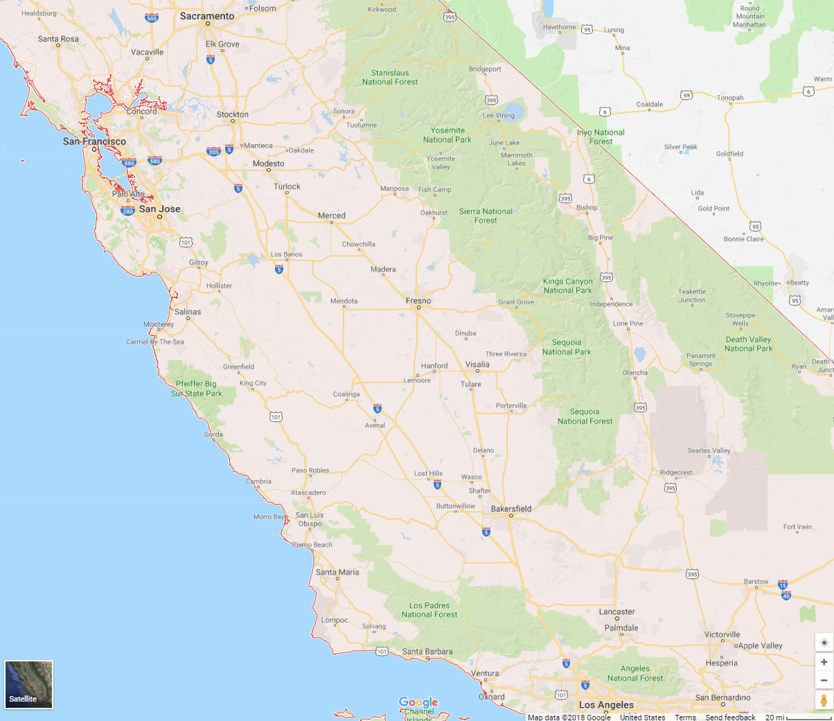 Political Calculations: Locating Distress in California's Economy