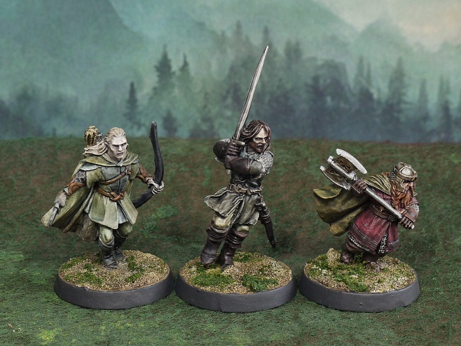 Nord's Painting Saga: The Three Hunters
