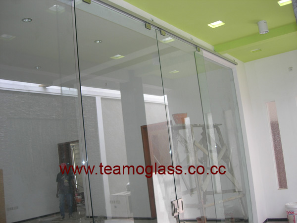 Teamo Glass - Glass Contractor & Applicator: Pintu Kaca Sliding Frameless