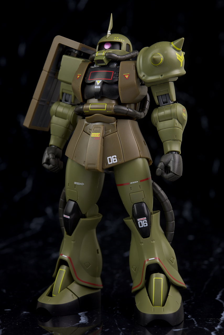 [ Review ] - Robot Damashii - Zaku II Mass Production Model ANIME Real ...