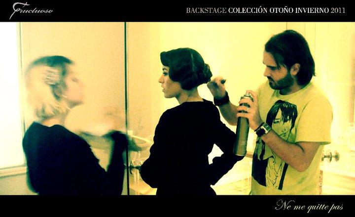 Ana Paula Rodriguez Fans: Ana Pau backstage "Fructuoso"