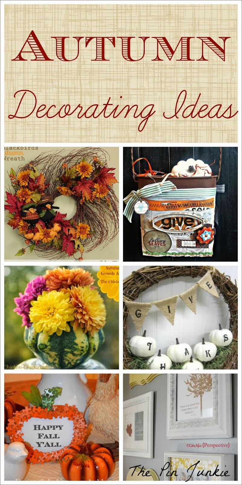 Fall Decorating Ideas