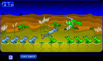 Resume Game Frogs Logic