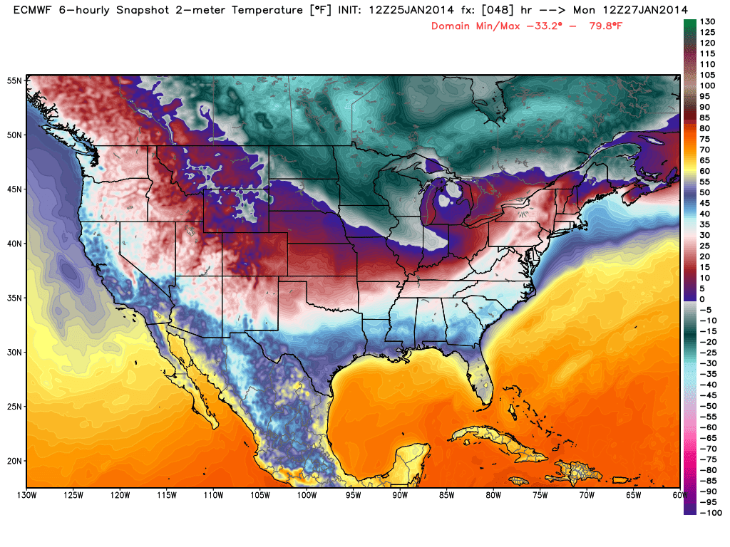 The Weather Centre: Intense Cold Arrives Monday, Tuesday and Wednesday