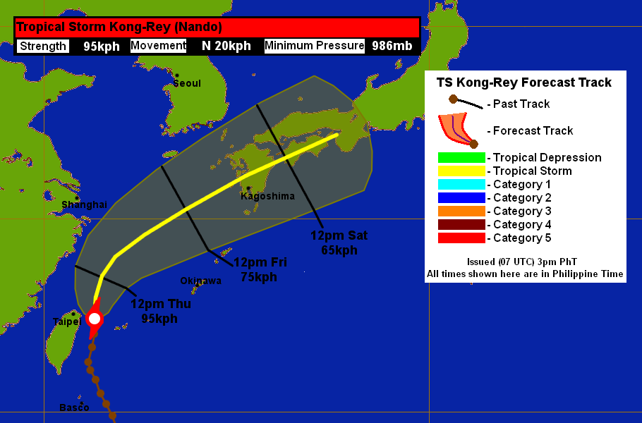 SA GITNA NG BAGYO: Tropical Storm Kong-Rey (Nando) Update #6