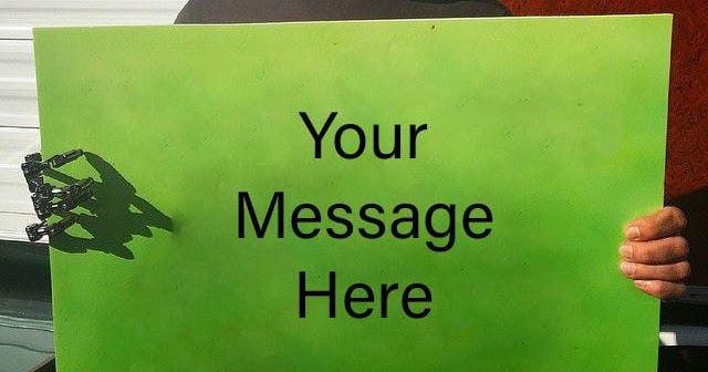 Make A Celebrity Hold A Sign With Your Message Or Logo | Promote Your ...