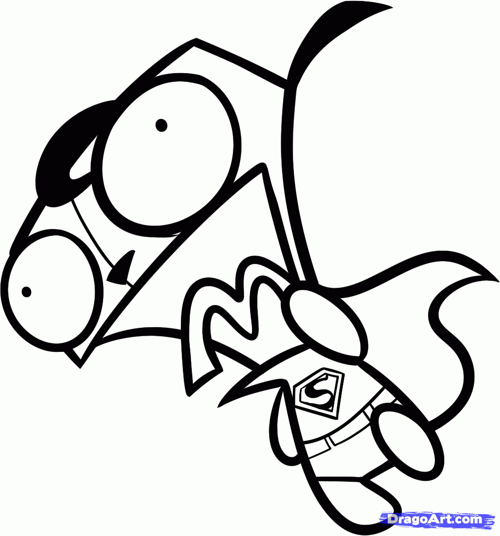 gir coloring pages | Alphabet Coloring Pages