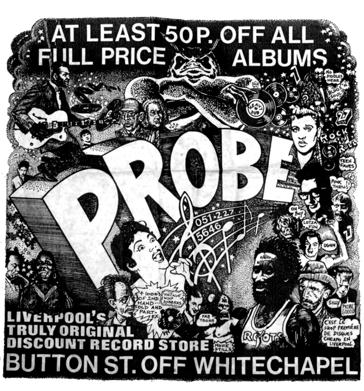 Data Deluge: Probe Records Liverpool 1980
