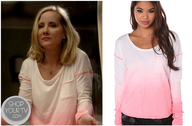 Save Me: Season 1 Episode 4 Beth's Pink Ombre Sweater | Shop Your TV