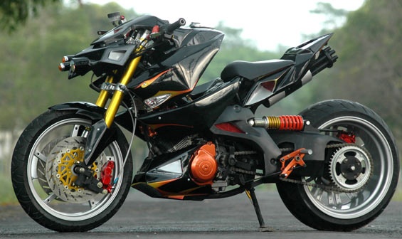 6 Modifikasi Motor Satria Fu 150 Yang Paling Banyak Di Minati Oleh Para ...