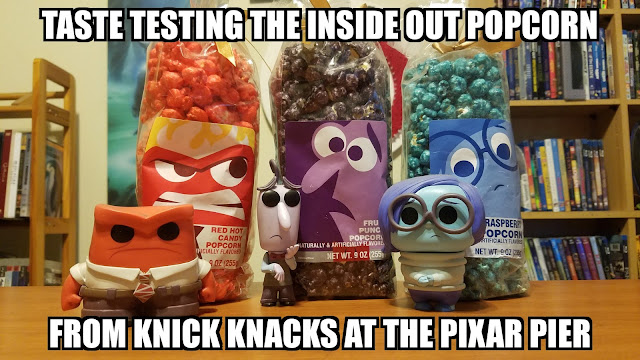 Sasaki Time: Taste Testing the Inside out Popcorn from the Pixar Pier