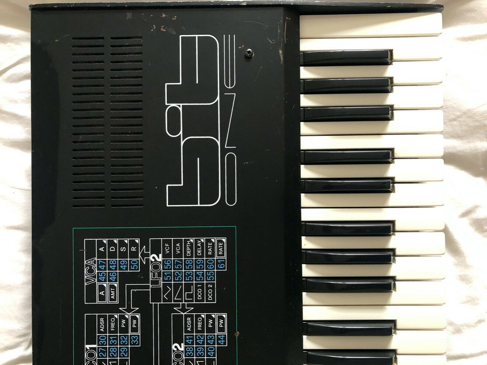 MATRIXSYNTH: Crumar Bit One Vintage Italian Analog Synth