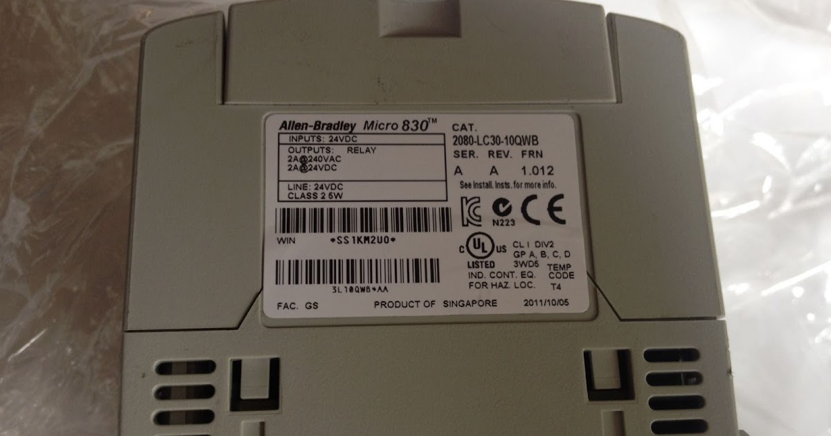 Allen Bradley - Micrologix 830 - VNPLC.COM - Mua bán PLC, HMI, Biến tần ...