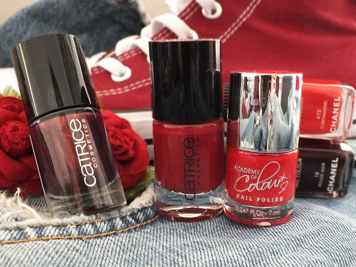 RED & ROSE - NAIL POLISH FOR VALENTINE'S DAY - OH ANNE