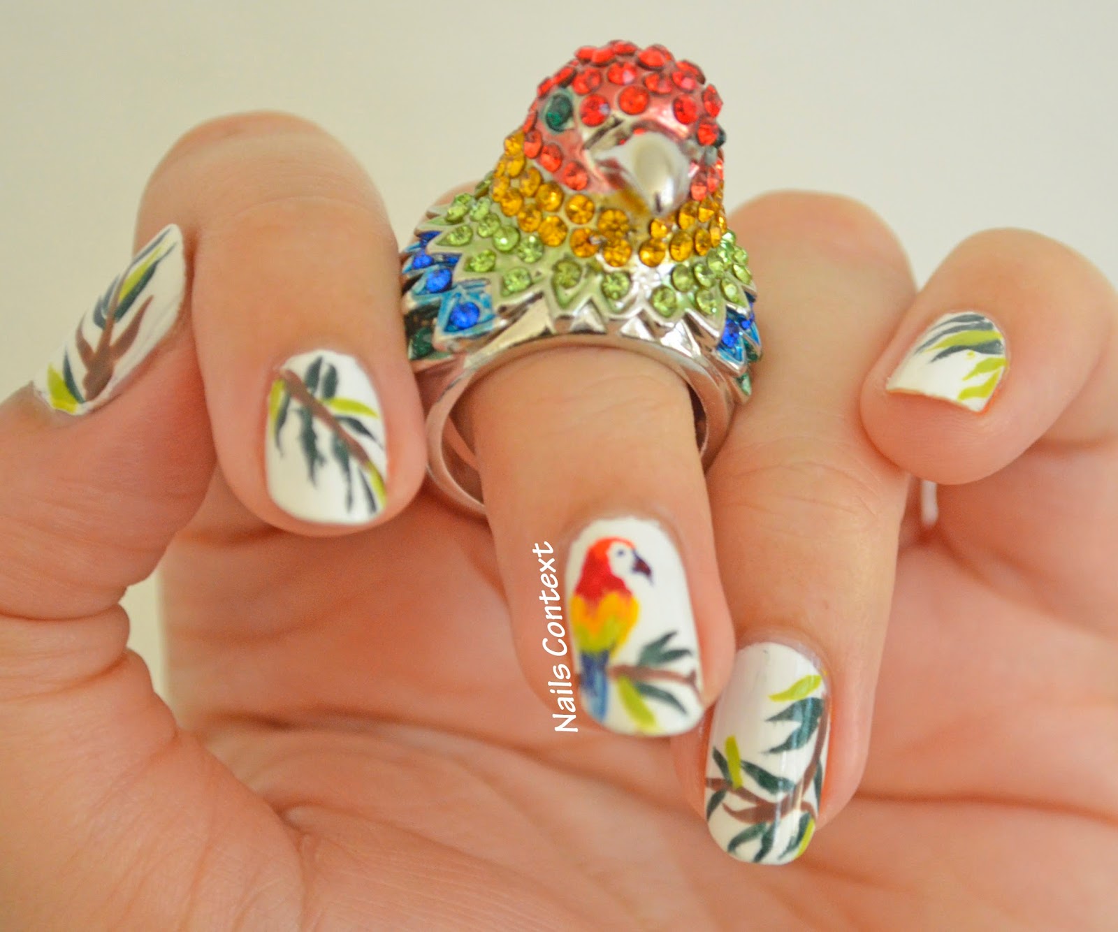 Nails Context: Pretty Parrot