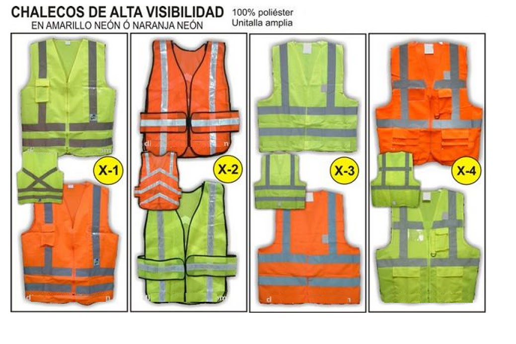 CHALECOS DE SEGURIDAD INDUSTRIAL