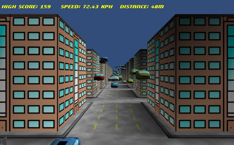 3D Online Savaş: 3D Uçan Araba