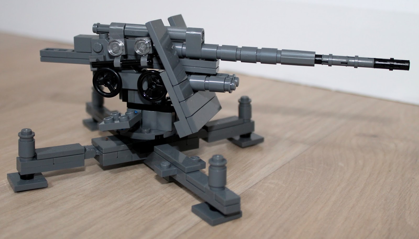 Lego Museums: Brickmania Flak 36 8.8 CM Anti-Aircraft Gun - REVIEW!