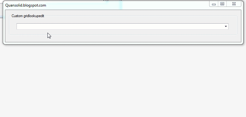 [Devexpress winform C#] Tìm kiếm nhanh nội dung trong Gridlookupedit ...